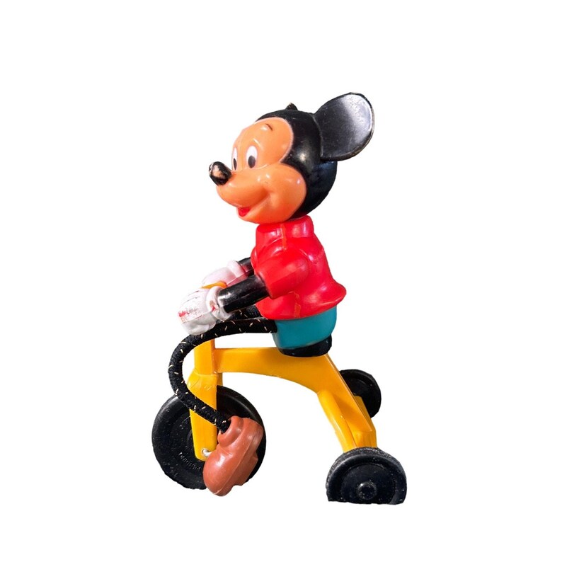 1970s Mickey Mouse Tricycle Toy 1977 Gabriel Industries Moving Bike - Etsy