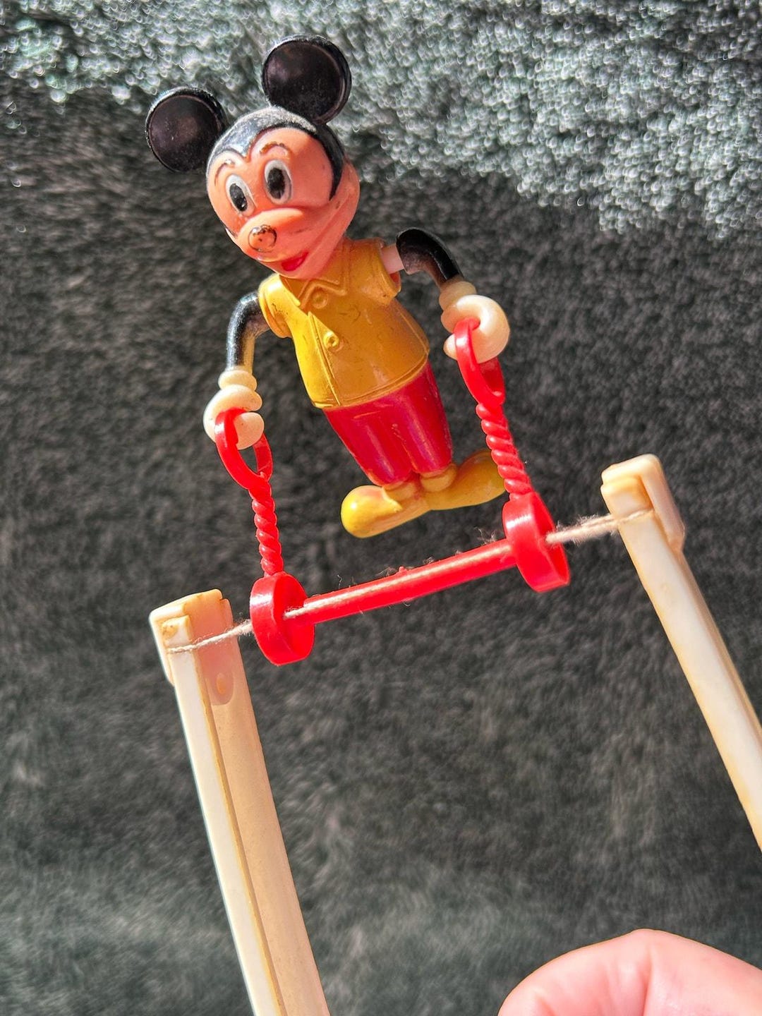 Vintage Disney Mickey Mouse Trapeze Toy Works - Etsy