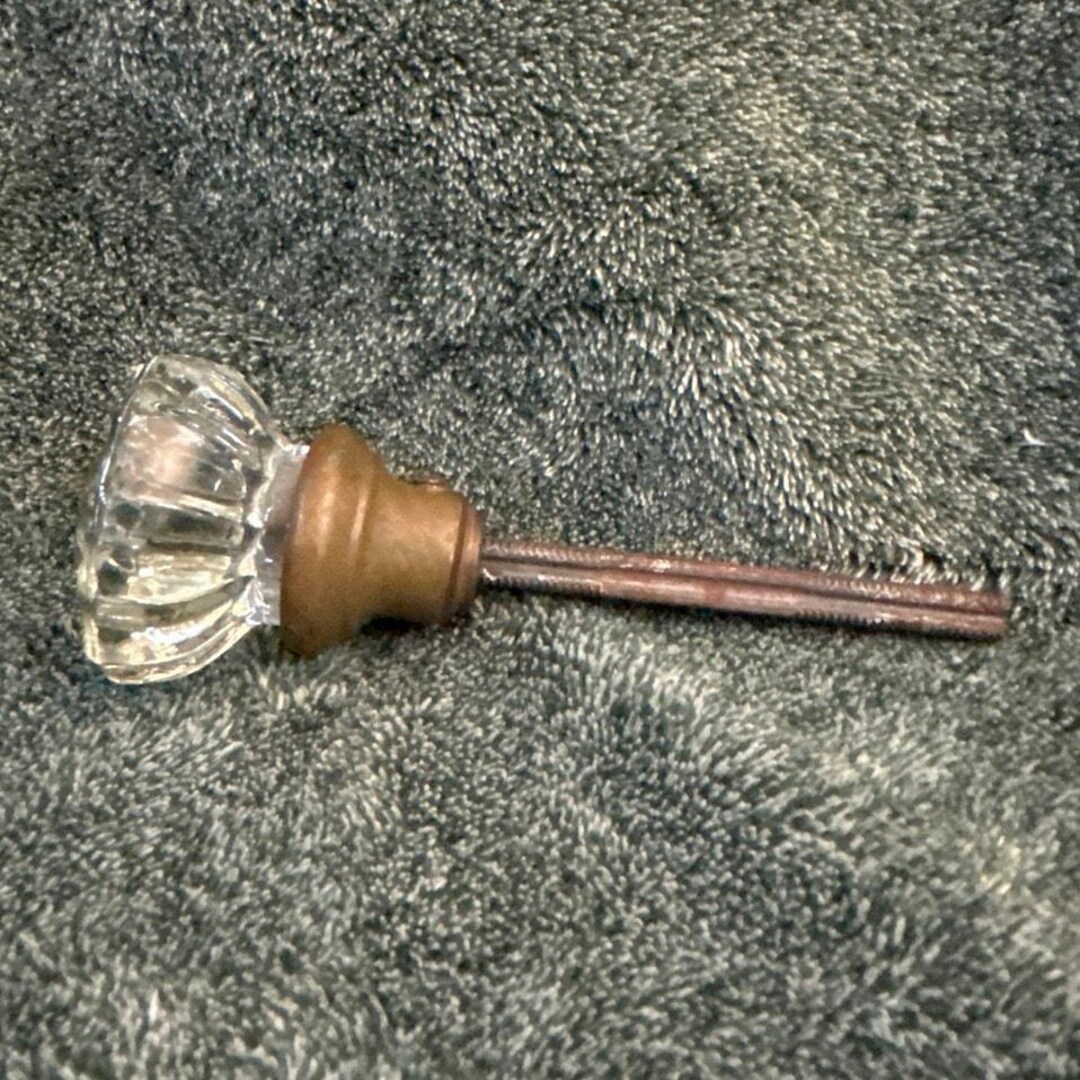 Antique Glass Door Knob - Etsy