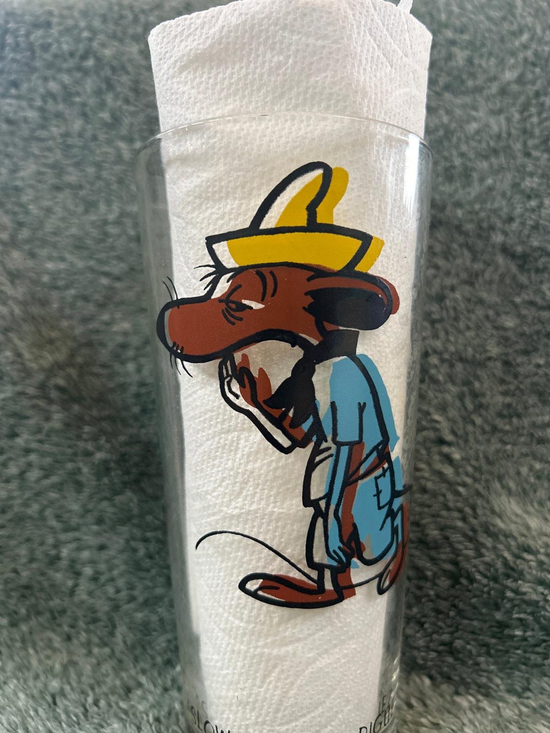 RARE Slow Poke Rodriguez Pepsi Glass 1973 - Etsy