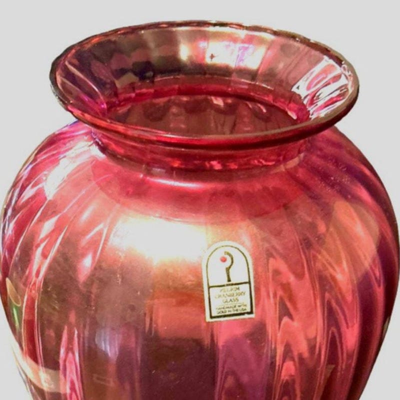 Cranberry Glass - Etsy