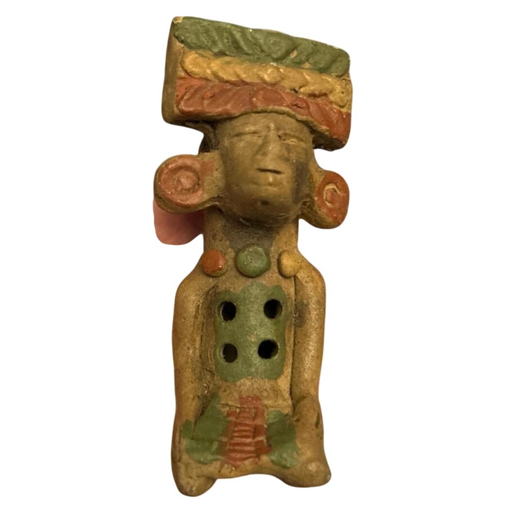 Antique Aztec Ocarina Whistle Flute - Etsy
