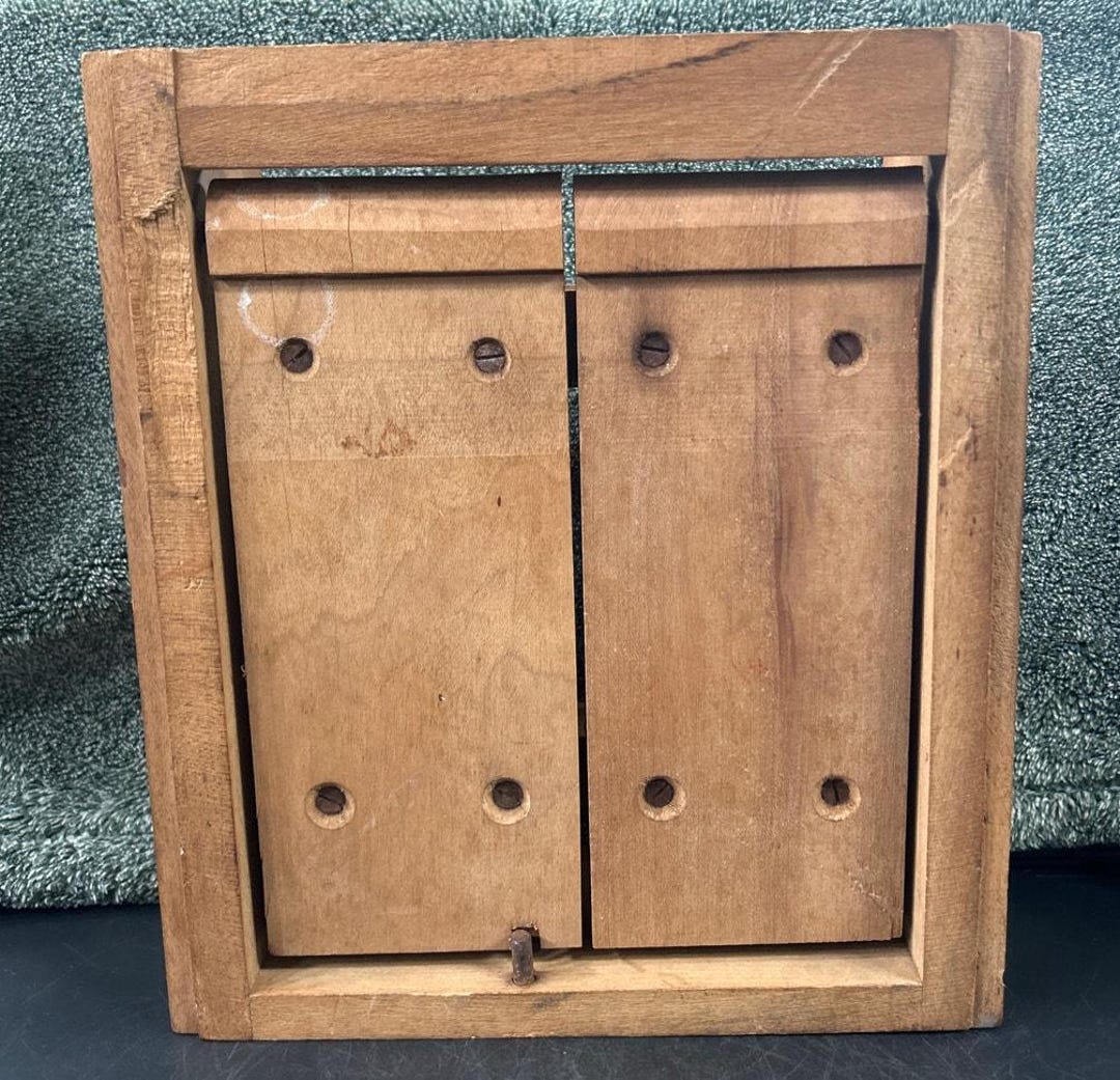 Wooden Storm Door Sampler Early American C1900 - Etsy