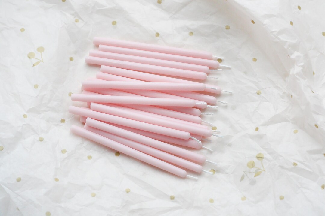 Beeswax and Olive Wax Candles, Birthday Bento Candles, Celebration ...