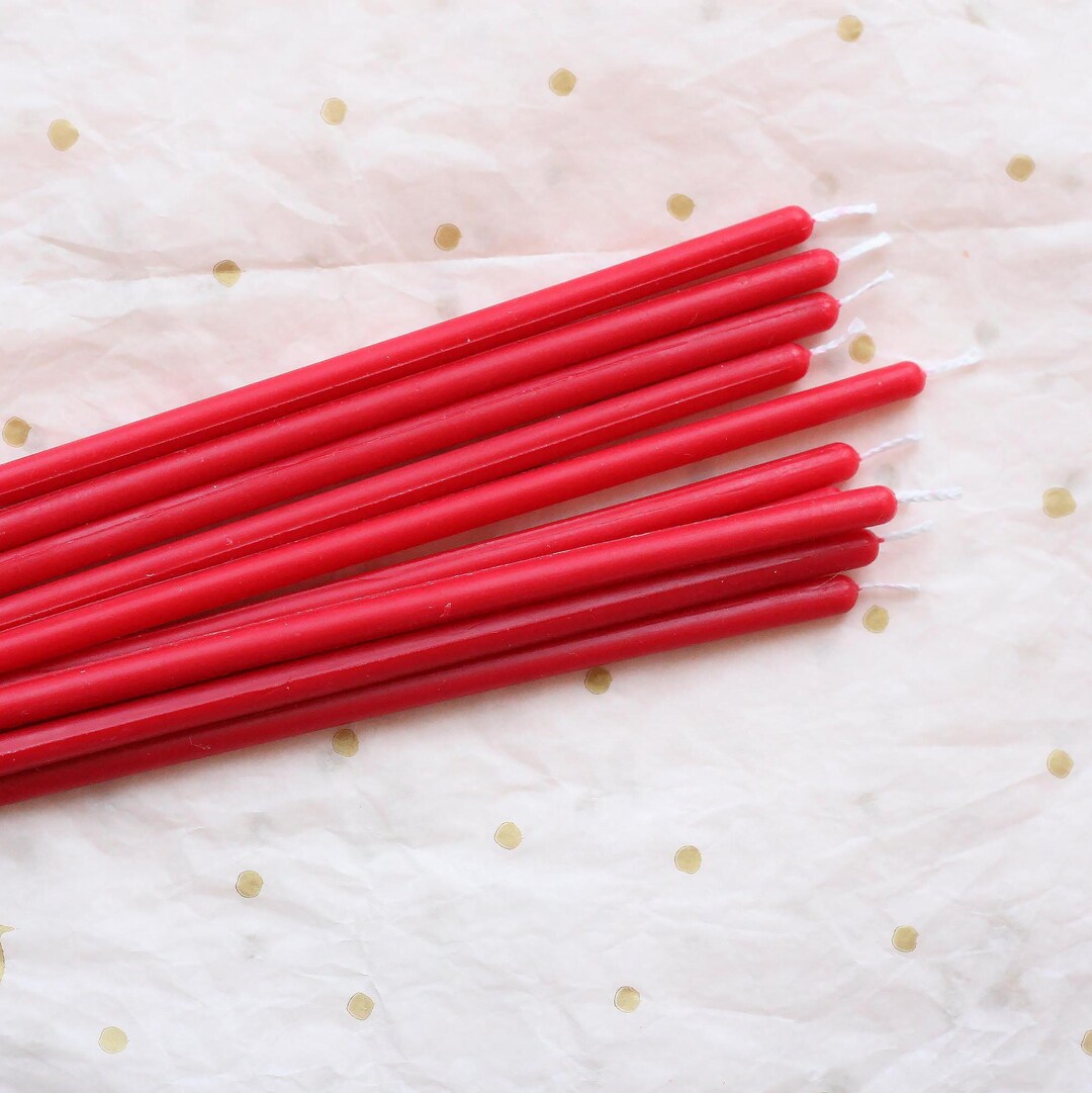 Beeswax and Olive Wax Candles, Birthday Bento Candles, Celebration ...