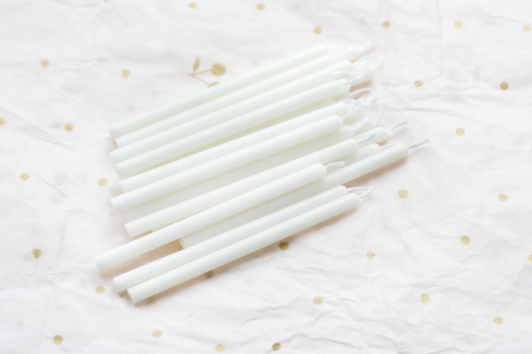 Beeswax and Olive Wax Candles, Birthday Bento Candles, Celebration ...