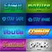 100 Premium Photoshop Text Effects Bundle - Fully Editable 3D Text ...