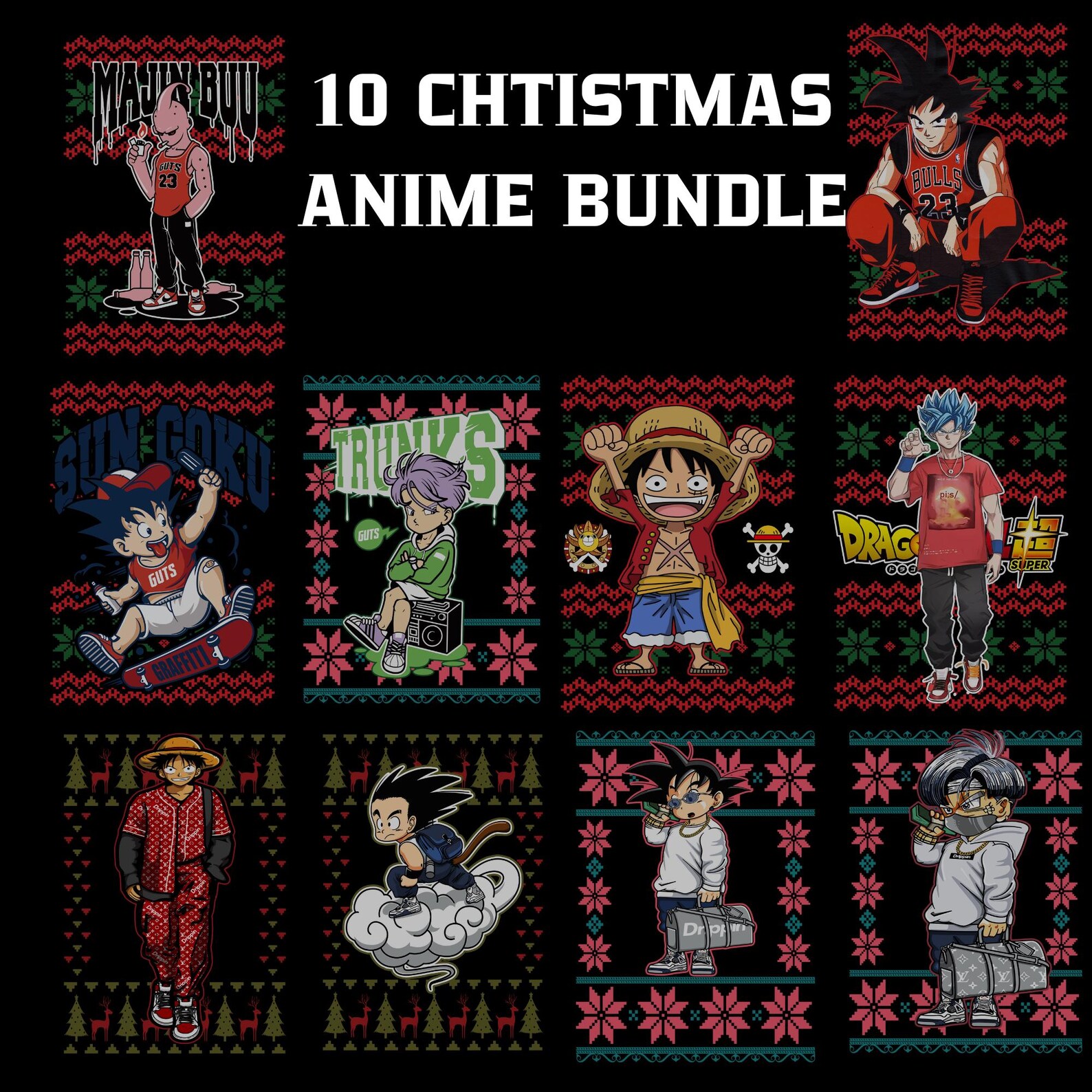 10 Christmas PNG Designs | Festive Holiday Clipart | High-quality ...