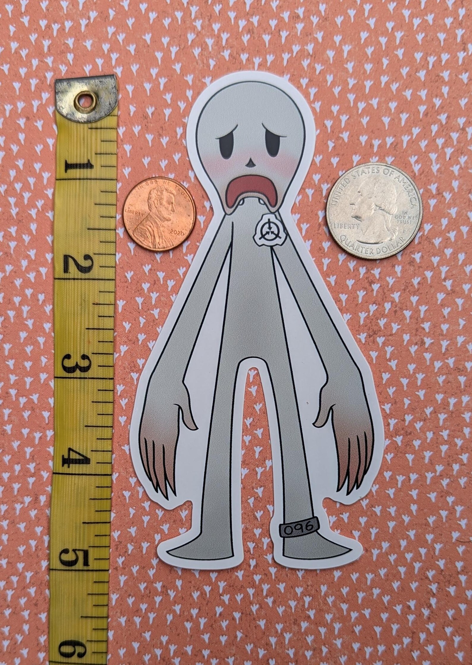 SCP Creepypasta Waterproof Sticker Decal Special Containment Procedure ...