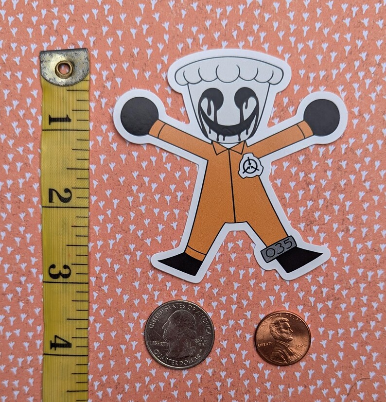 SCP Creepypasta Waterproof Sticker Decal Special Containment Procedure ...