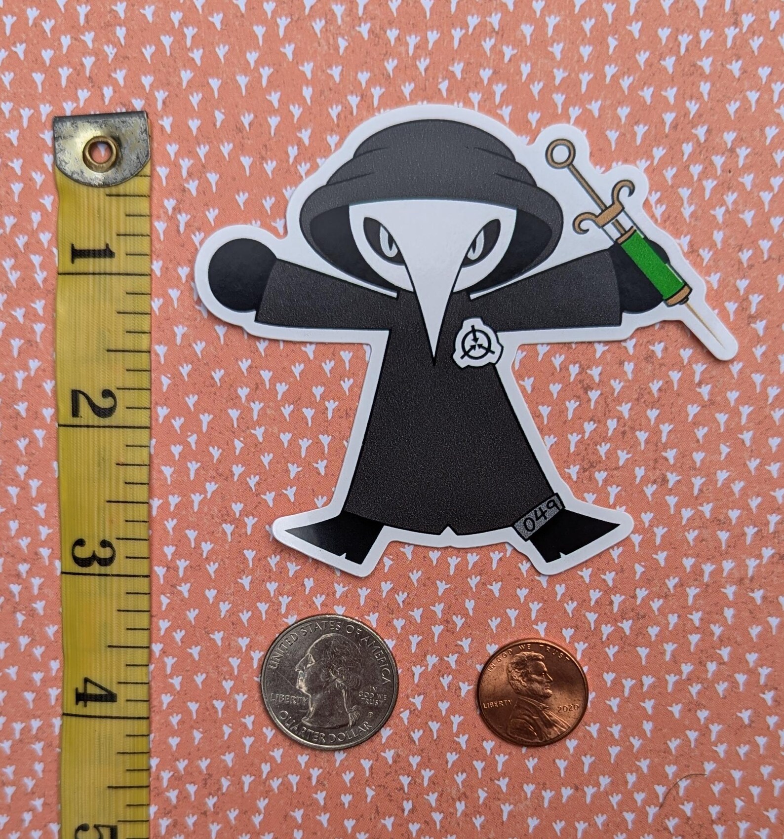 SCP Creepypasta Waterproof Sticker Decal Special Containment Procedure ...