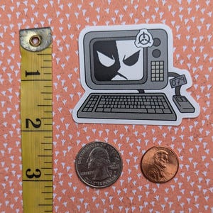 SCP Creepypasta Waterproof Sticker Decal Special Containment Procedure ...