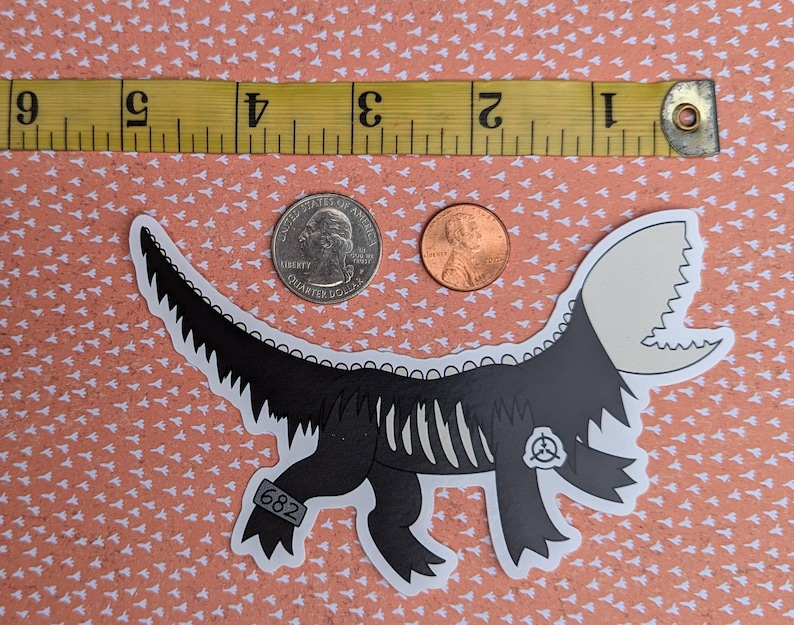 SCP Creepypasta Waterproof Sticker Decal Special Containment Procedure ...