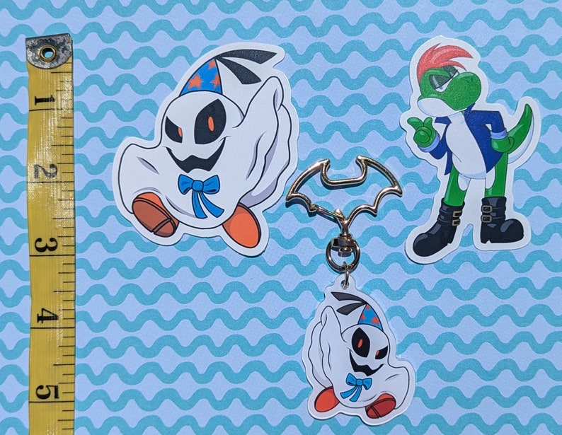Paper Mario TTYD Inspired Doopliss Boss Yoshi Kid Companion Waterproof ...