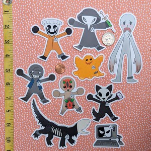 SCP Creepypasta Waterproof Sticker Decal Special Containment Procedure ...