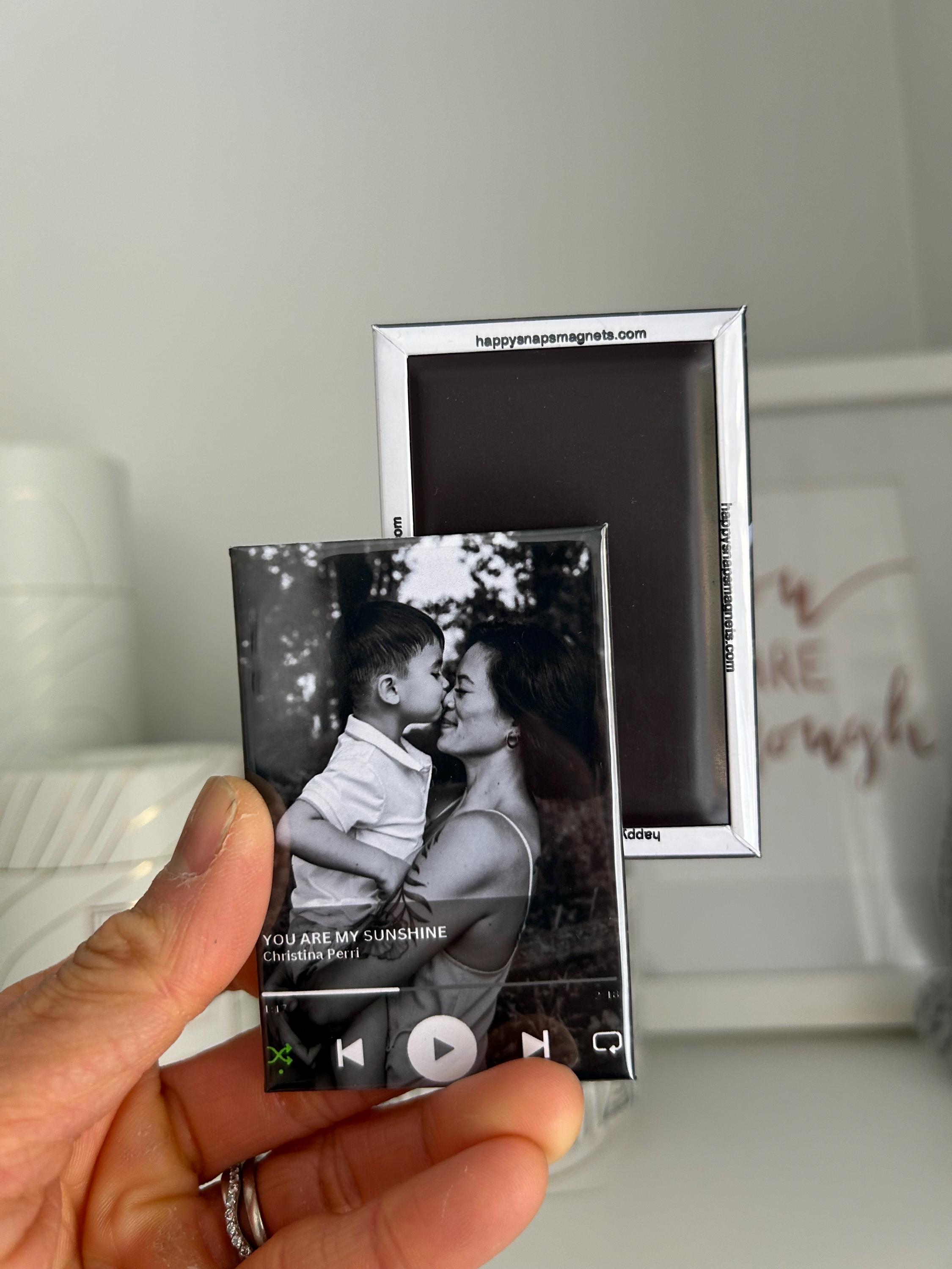 Custom Music Fridge Magnet, Music Player Magnet, NFC Music Magnet ...