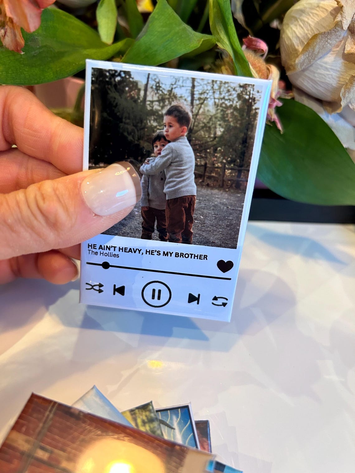 NFC Tap to Play, Custom Music Magnet, Custom Fridge Magnet, Music ...