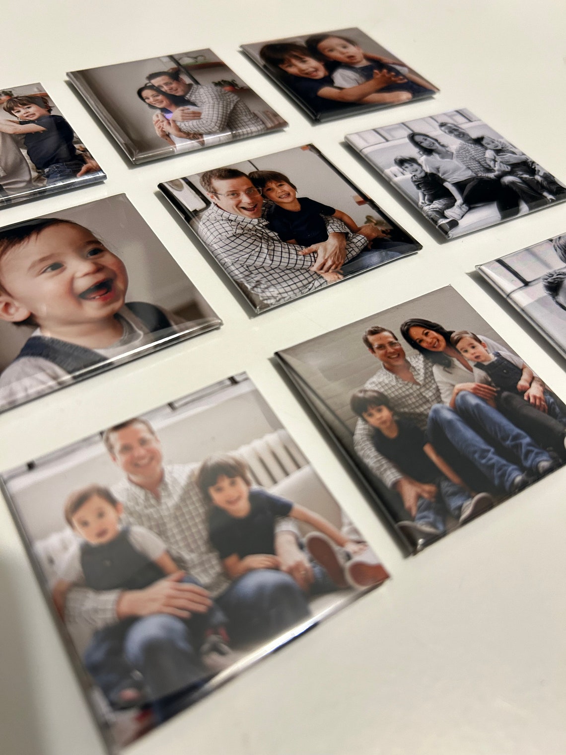 9 Custom Photo Magnets 2x2 Custom Gifts Birthday Gift Wedding Gifts ...