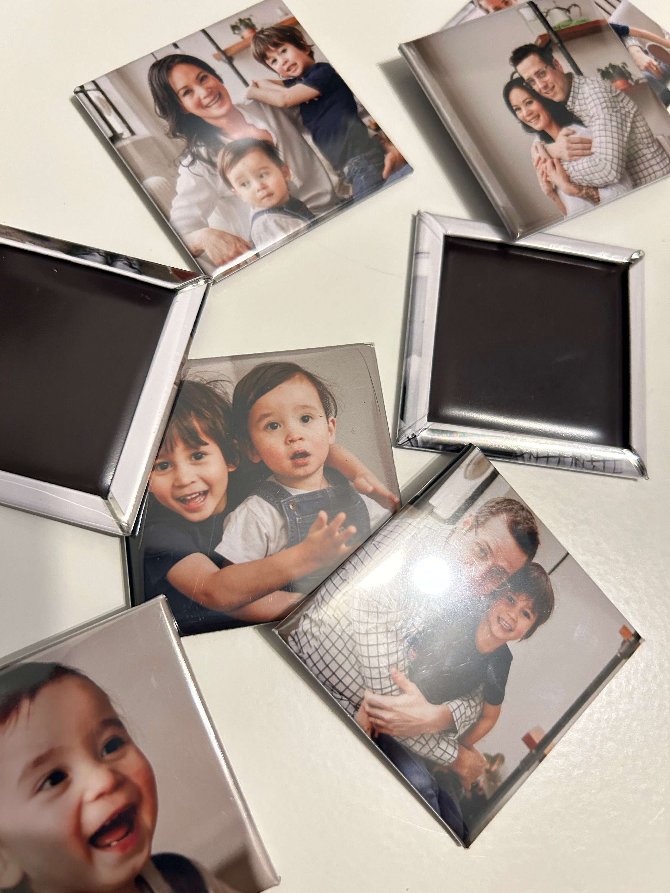 9 Custom Photo Magnets 2x2 Custom Gifts Birthday Gift Wedding Gifts ...