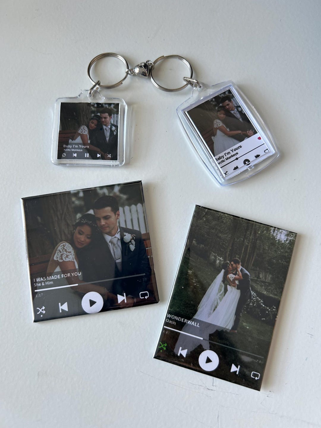 Valentines Gift Bundle, Music Player Magnet, NFC Music Keychain ...