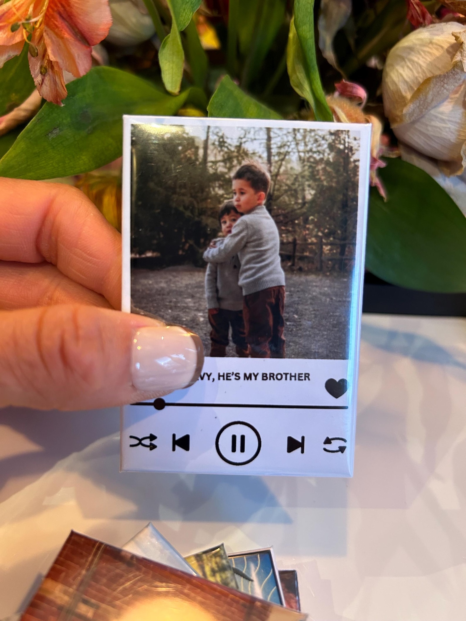 NFC Tap to Play, Custom Music Magnet, Custom Fridge Magnet, Music ...