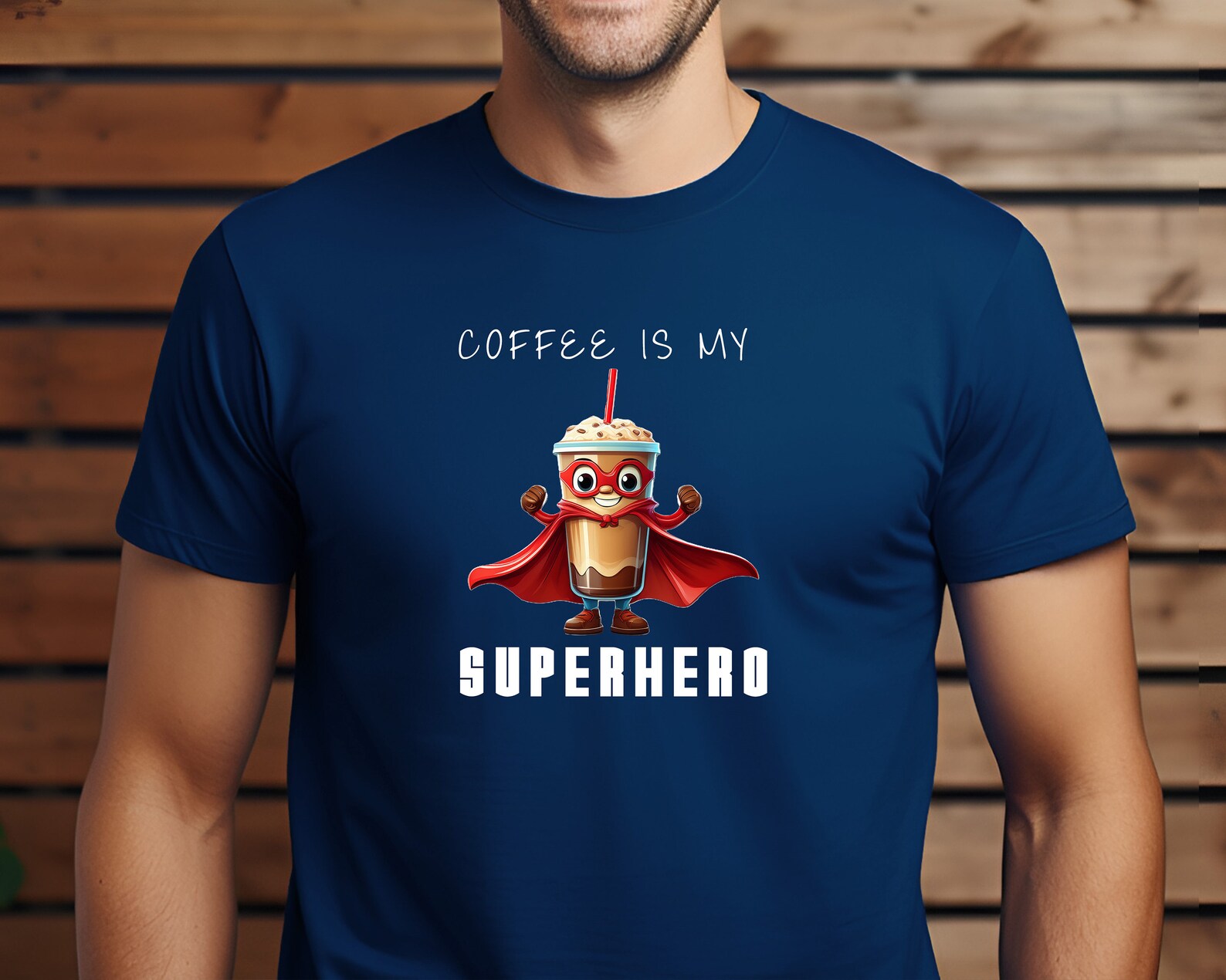 COFFEE SUPERHERO T Shirt, Coffee, Morning, Coffee Lovers, Caffeine ...