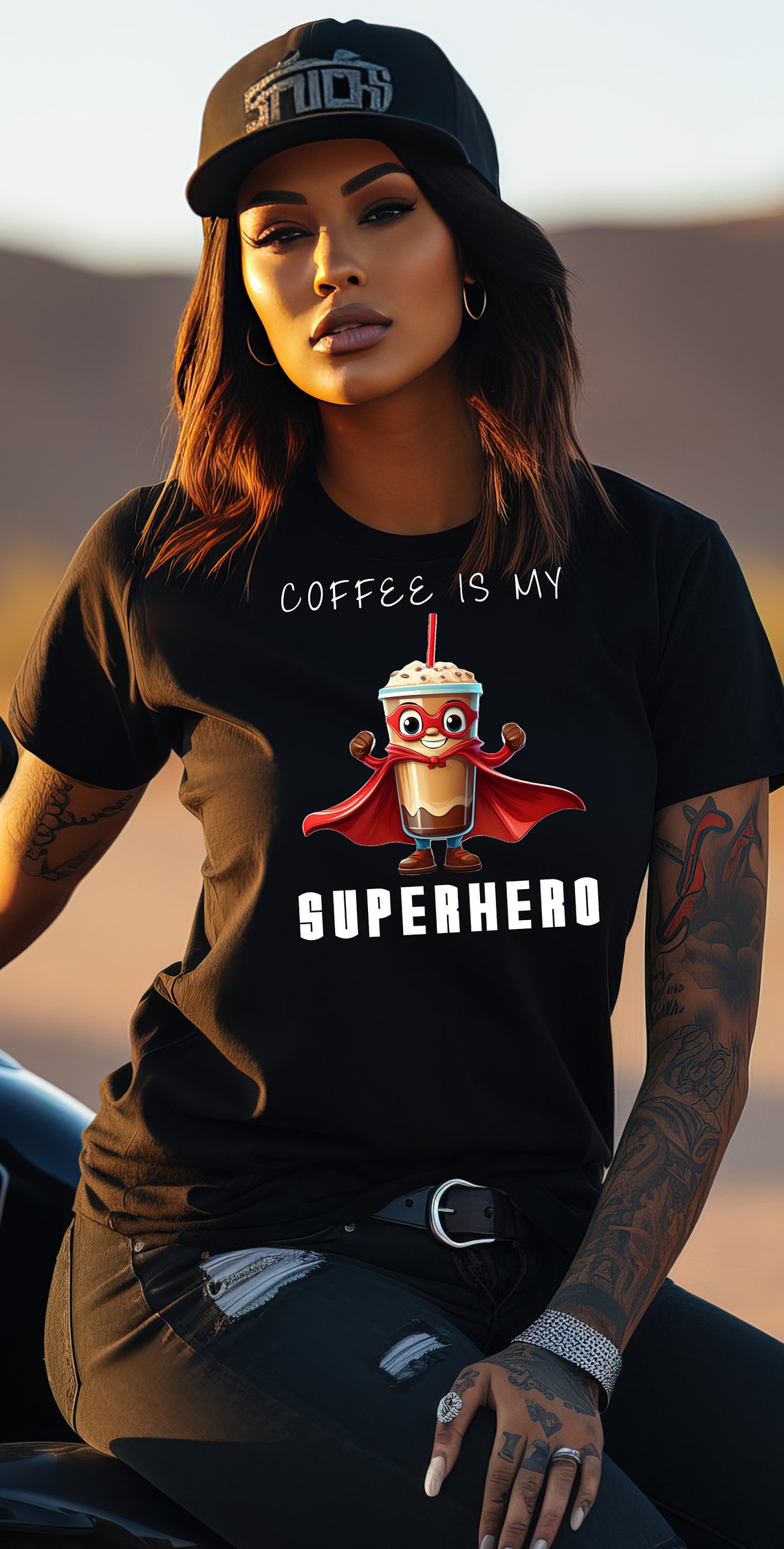 COFFEE SUPERHERO T Shirt, Coffee, Morning, Coffee Lovers, Caffeine ...