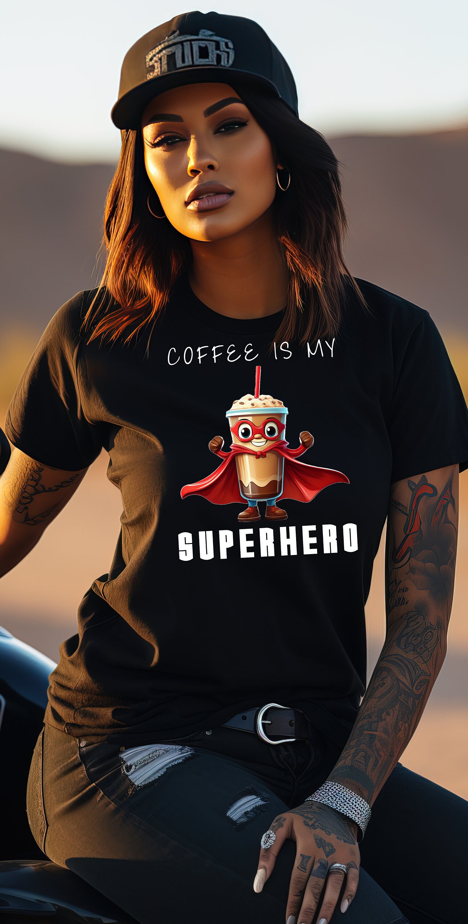 COFFEE SUPERHERO T Shirt, Coffee, Morning, Coffee Lovers, Caffeine ...
