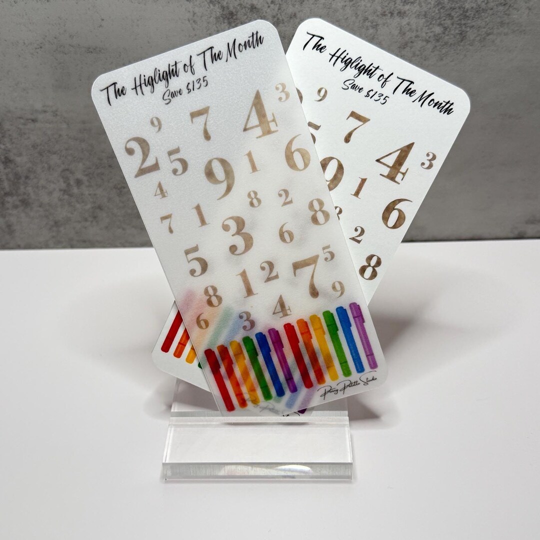 The Highlight of the Month Savings Challenge - Etsy