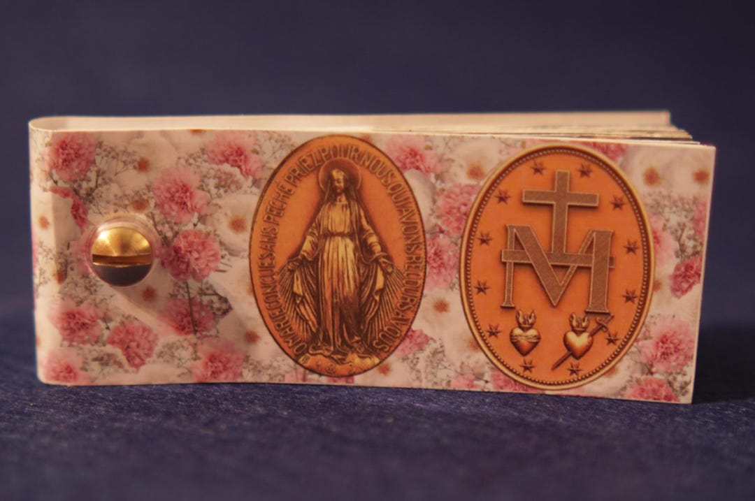 Flipbook/folioscope/souvenir "miraculous Medal" - Etsy