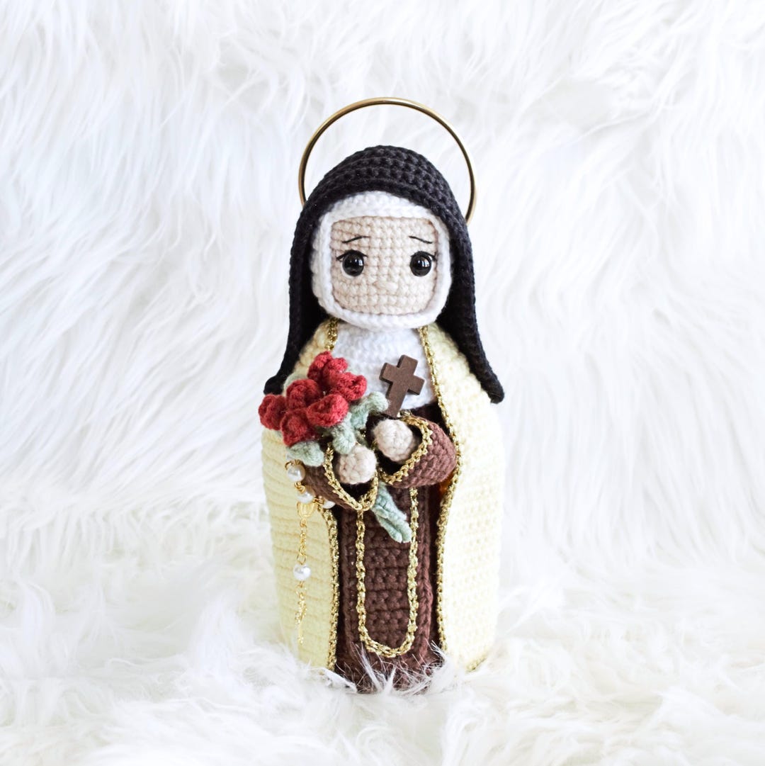 St. Therese of Lisieux Crochet, Amigurumi Saint, Catholic Gifts ...