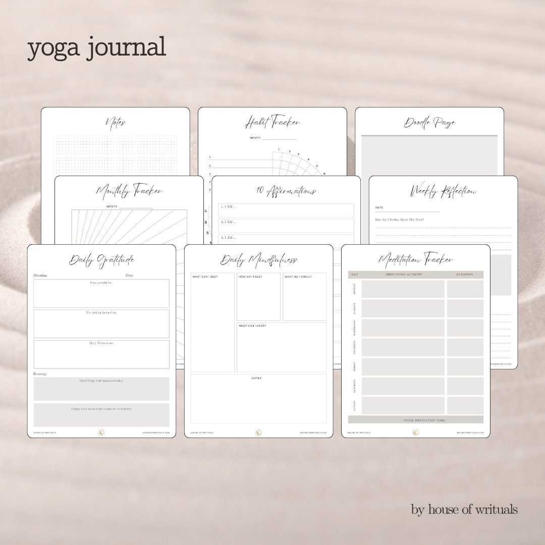 Yoga Journal | Journaling, Yoga Practice, Self-care, Asanas ...