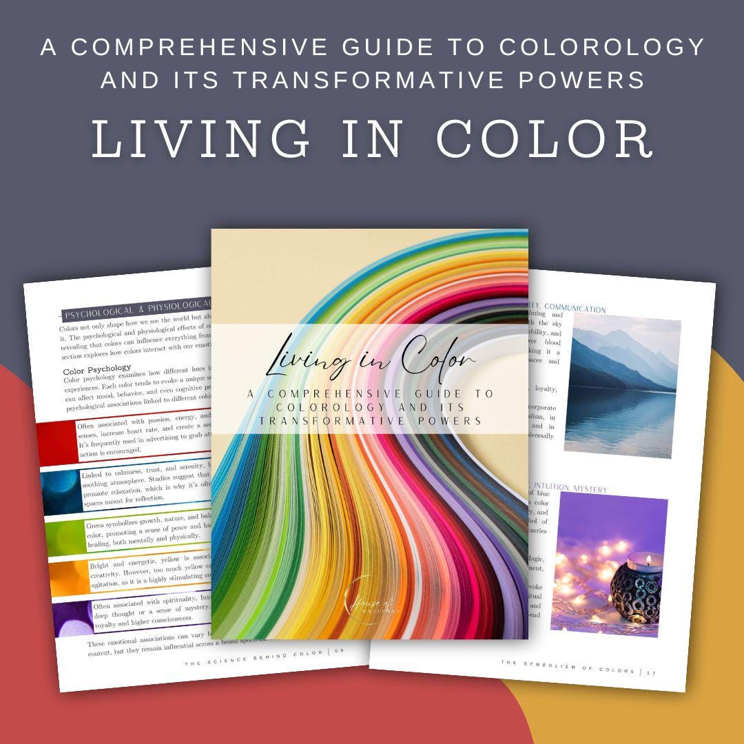 Colorology Guide | Living in Color | Color Healing, Color Therapy, Self ...