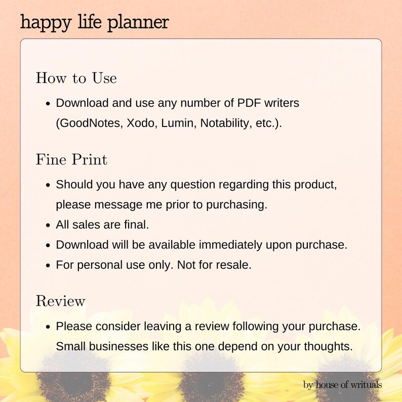 Happy Life Planner | Happiness Goals, Positive Mindset, Gratitude ...