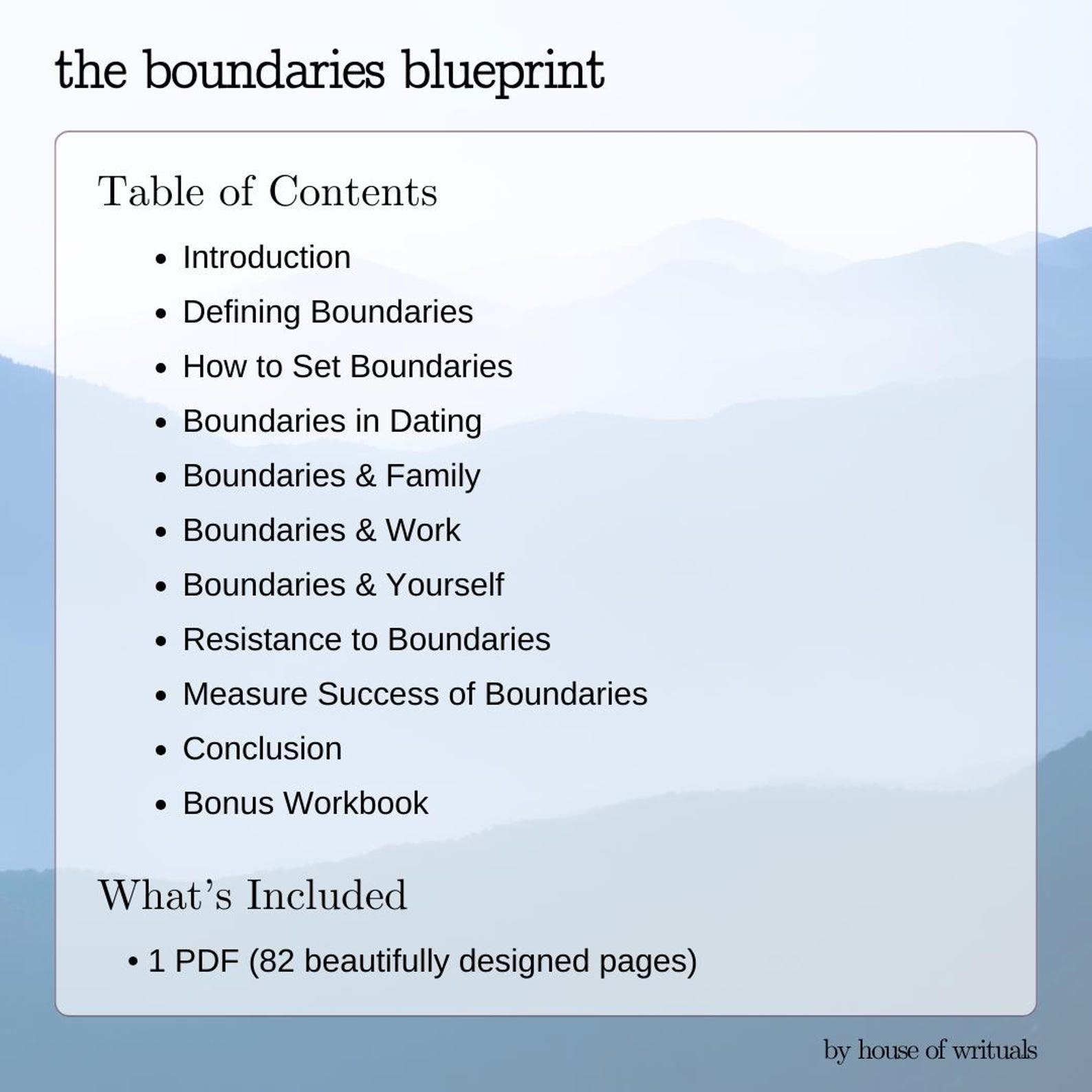 Setting Boundaries Guide | the Boundaries Blueprint | Personal ...