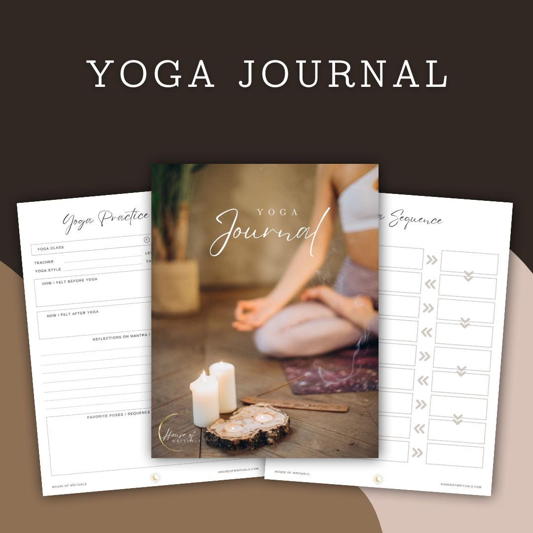 Yoga Journal | Journaling, Yoga Practice, Self-care, Asanas ...