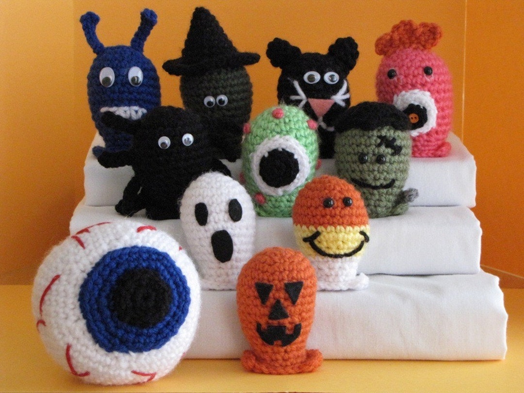Halloween Bowling Set 1 - Crochet Pattern - Etsy