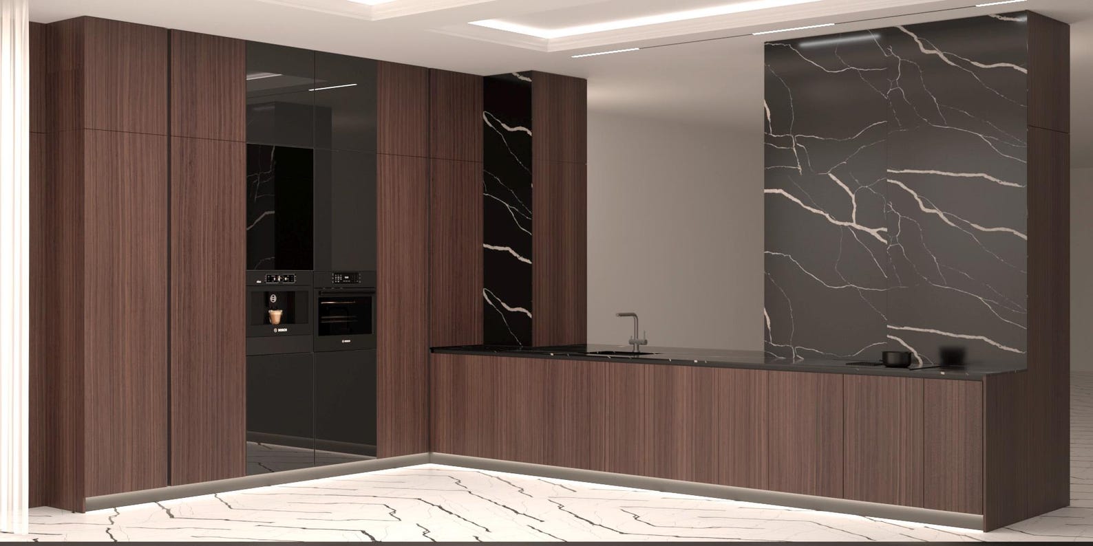 Kitchen Interior Design, Custom 3D Rendering, Online Home Design ...