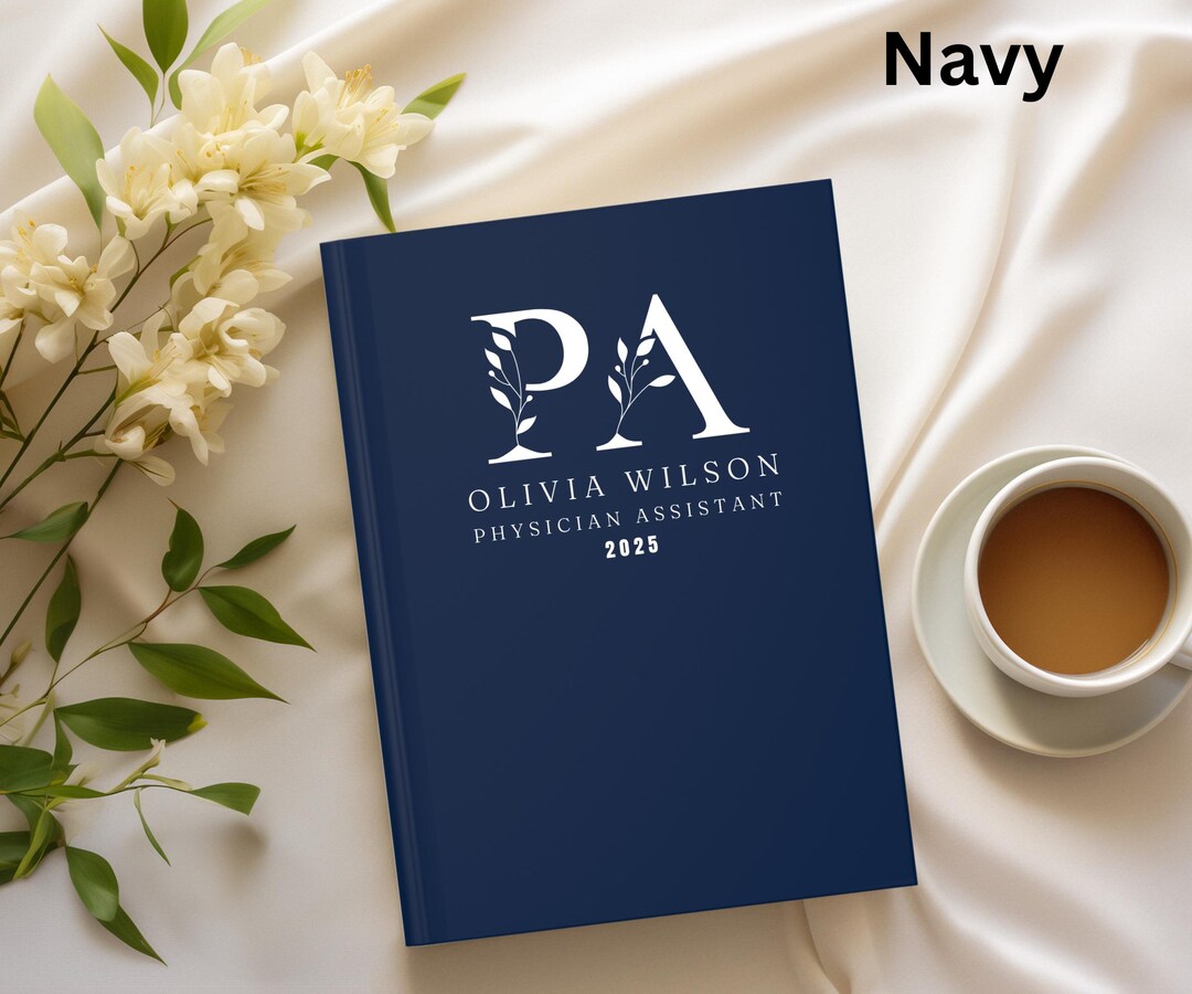Custom Physician Assistant Graduation Gift Personalized PA Journal ...