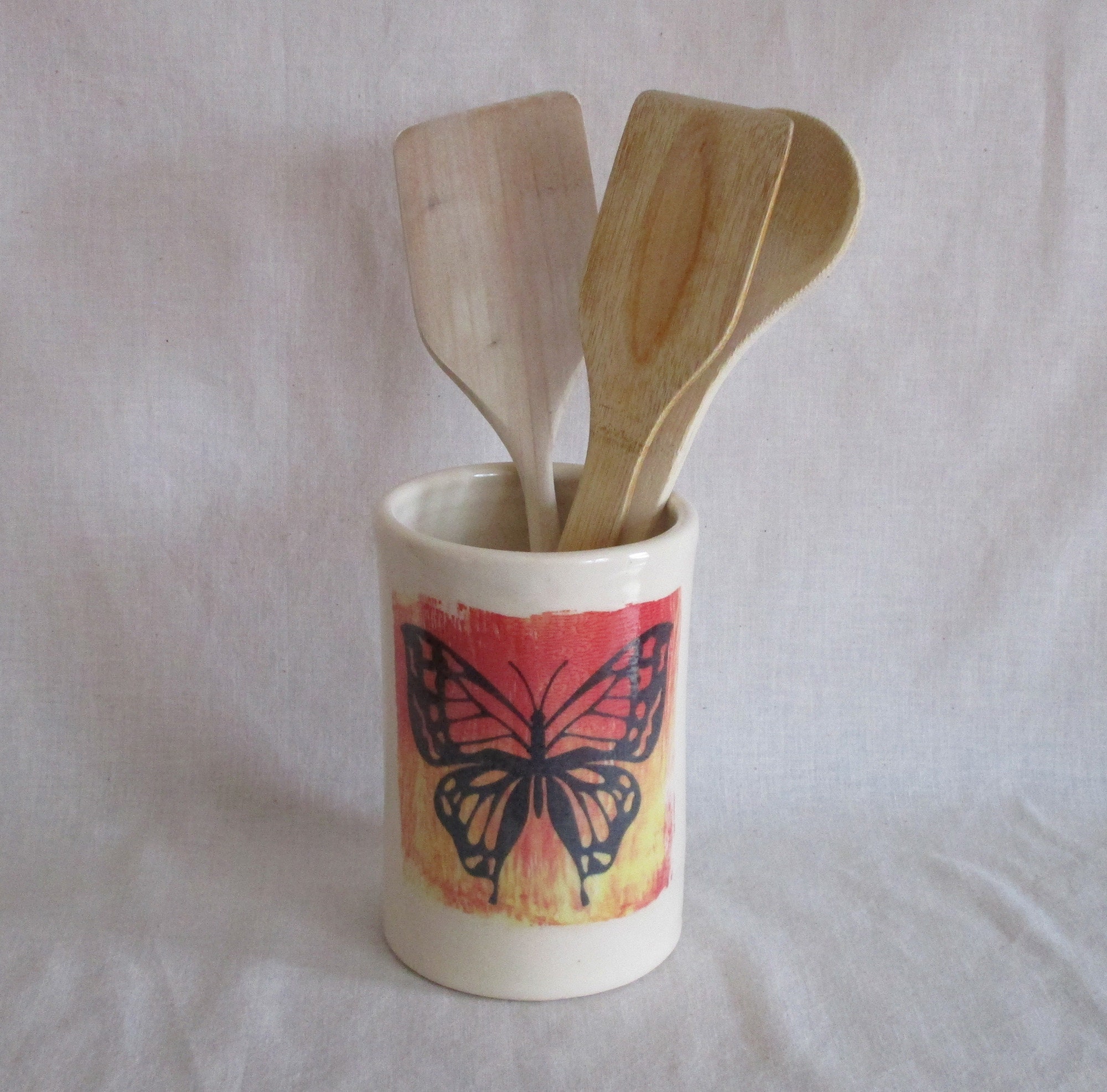 Kitchen Utensil Crock, Wine Chiller, Hostess Gift - Etsy