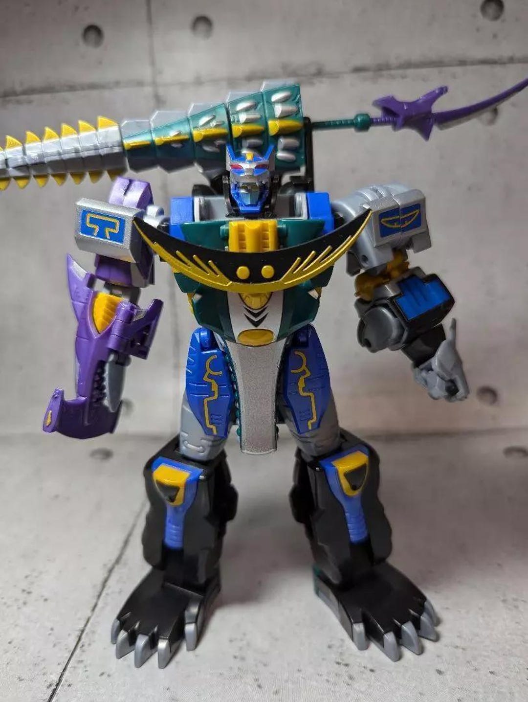 BANDAI Wild Force Gaoranger SMP Gao Hunter Megazord Model PROJECT Kit ...