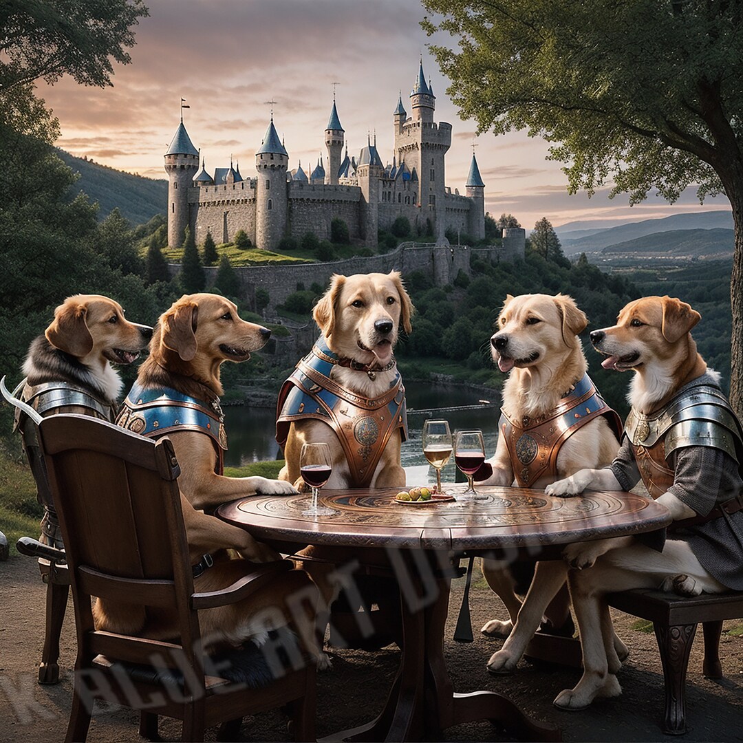 Canines of the Round Table - Etsy