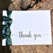 Custom Handmade Thank You Card Personalized Gift, Thank You - Etsy