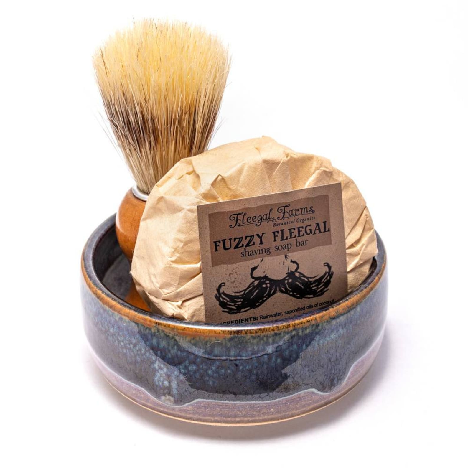 Shave Set. Ceramic Shaving Mugs. Pottery Shaving Bowls. Lather Bowl ...