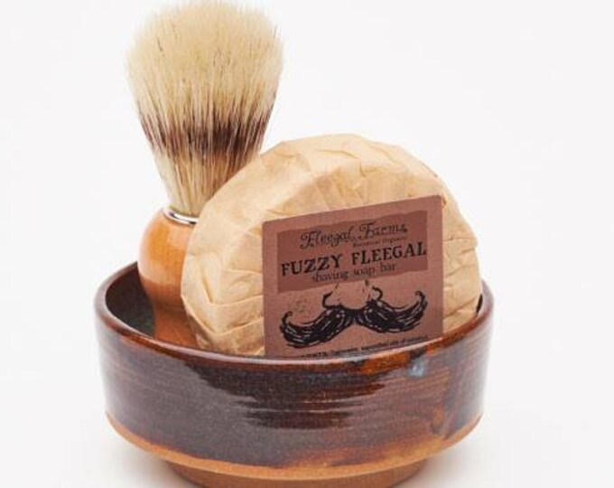 Old Fashioned Shave Set. Rich Earthy Brown. Father's Day - Etsy
