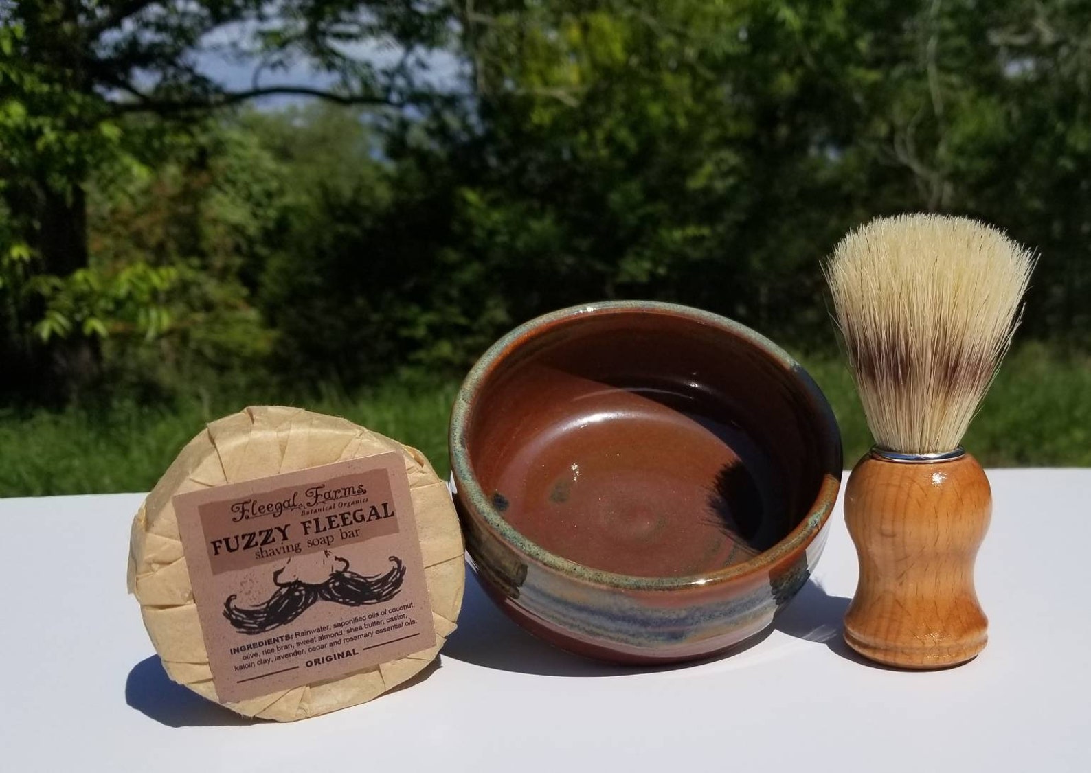 Shave Set. Ceramic Shaving Mugs. Pottery Shaving Bowls. Lather - Etsy