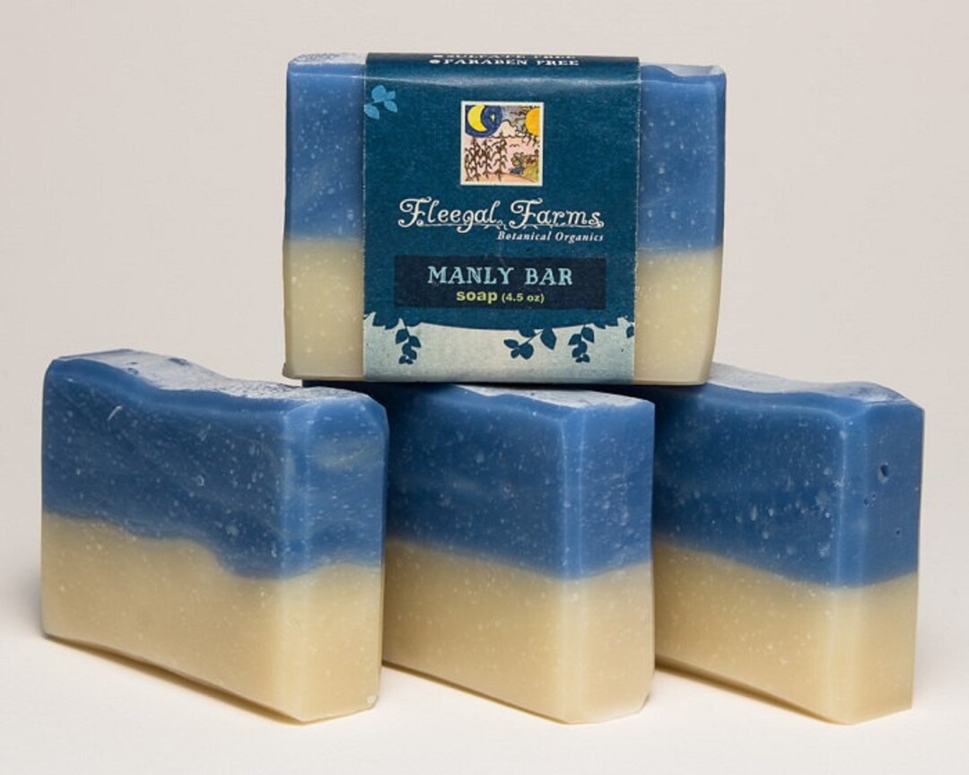Manly Bar. Manly Soap. Natural Soap. Cold Process Soap. Palm Free Soap ...