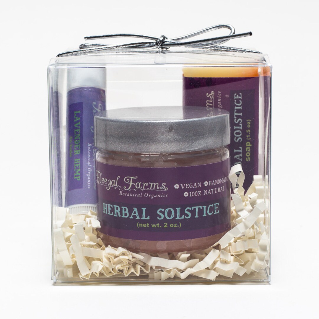 Herbal Solstice Sampler Gift Set. Natural/ Vegan/ Essential Oils ...