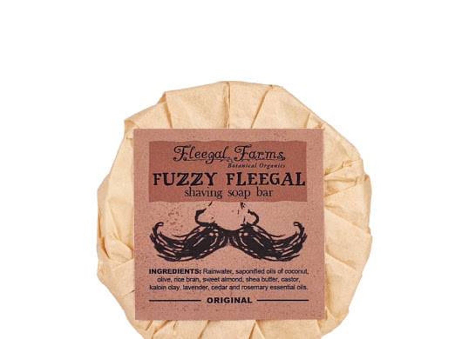 Fuzzy Fleegal Shave Soap. Round Shave Soap. Natural Shave Soap ...