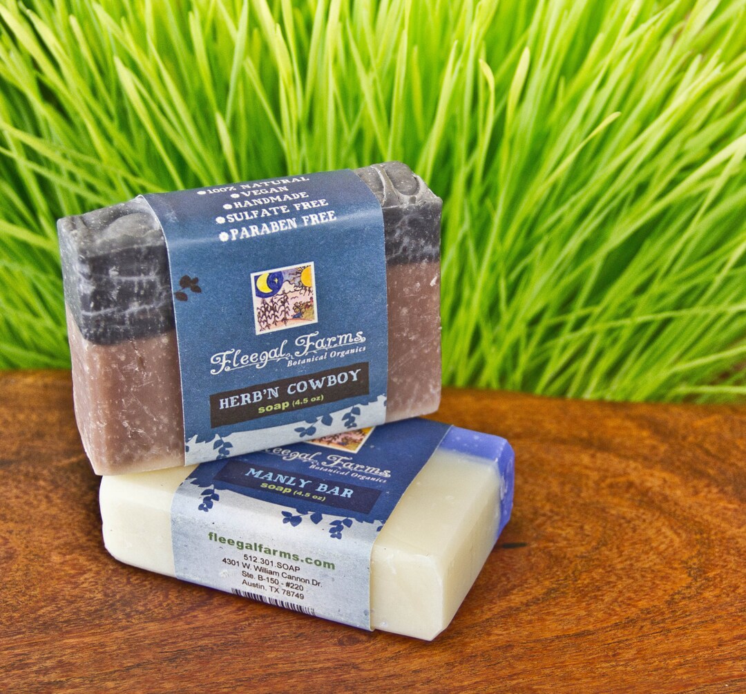 A Man's Man. Two Bars of Soap for Your Man in All Natural Earthy ...
